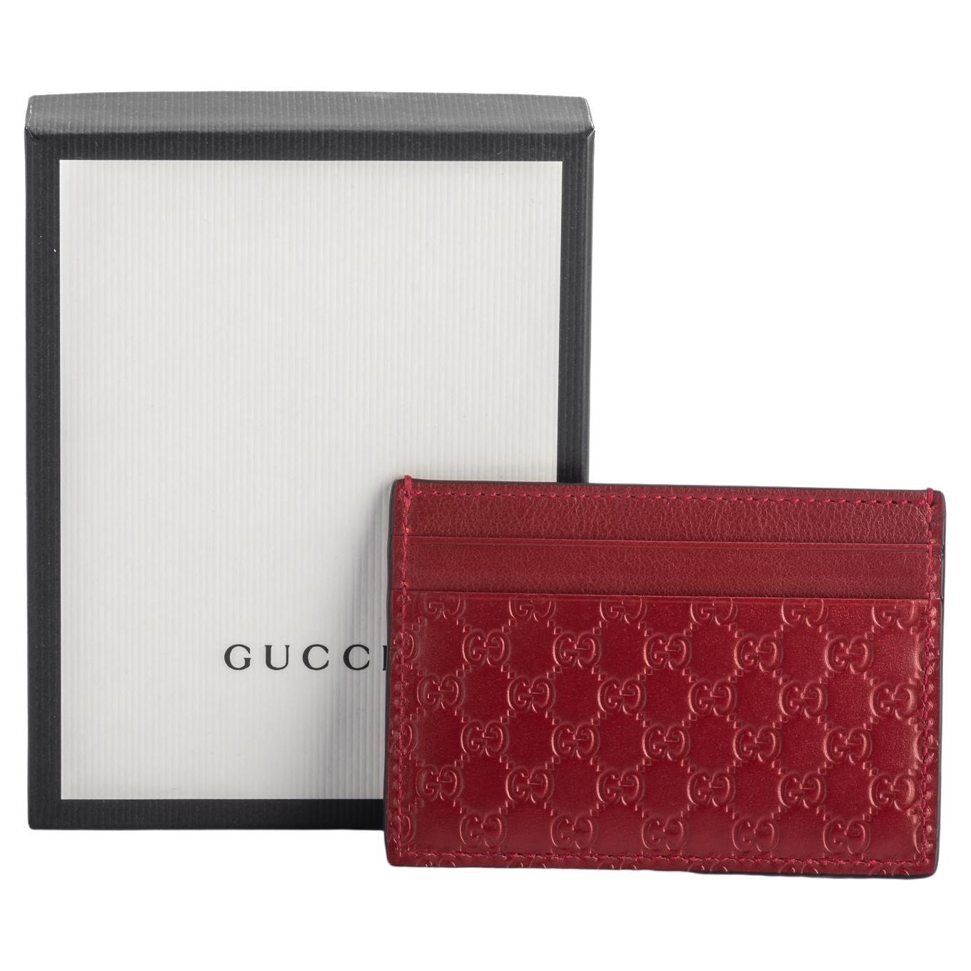 Gucci Amethyst Leather Wallet On Chain Shoulder Bag For Sale at 1stDibs