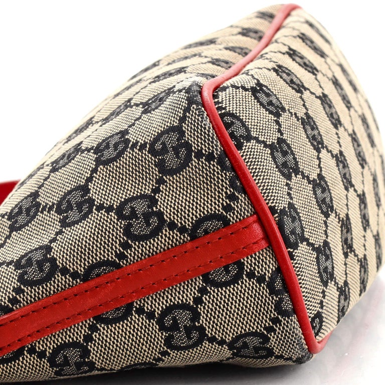 Gucci Boat Pochette GG Canvas Small at 1stDibs