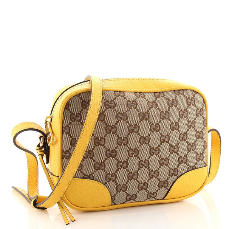 Gucci Bree Disco Crossbody Bag (Outlet) GG Canvas Mini For Sale at 1stDibs