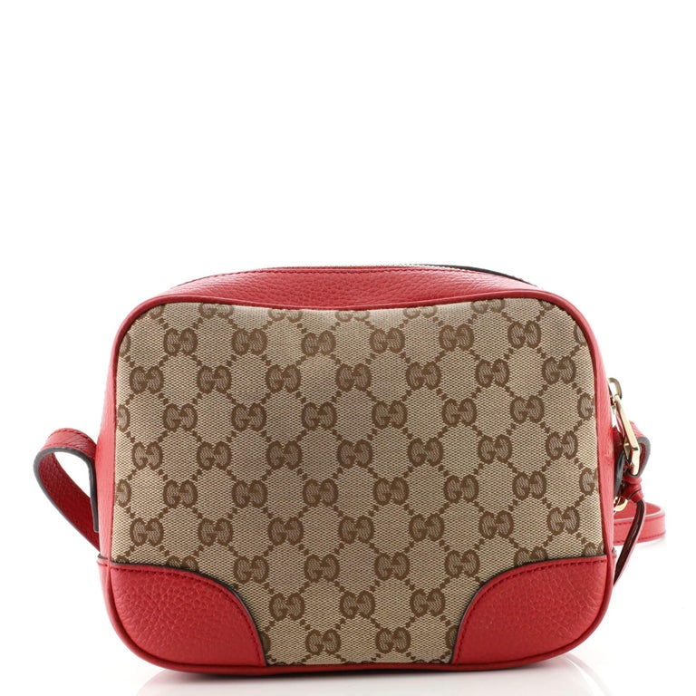Gucci Bree Disco Crossbody Bag (Outlet) GG Canvas Mini For Sale at 1stDibs