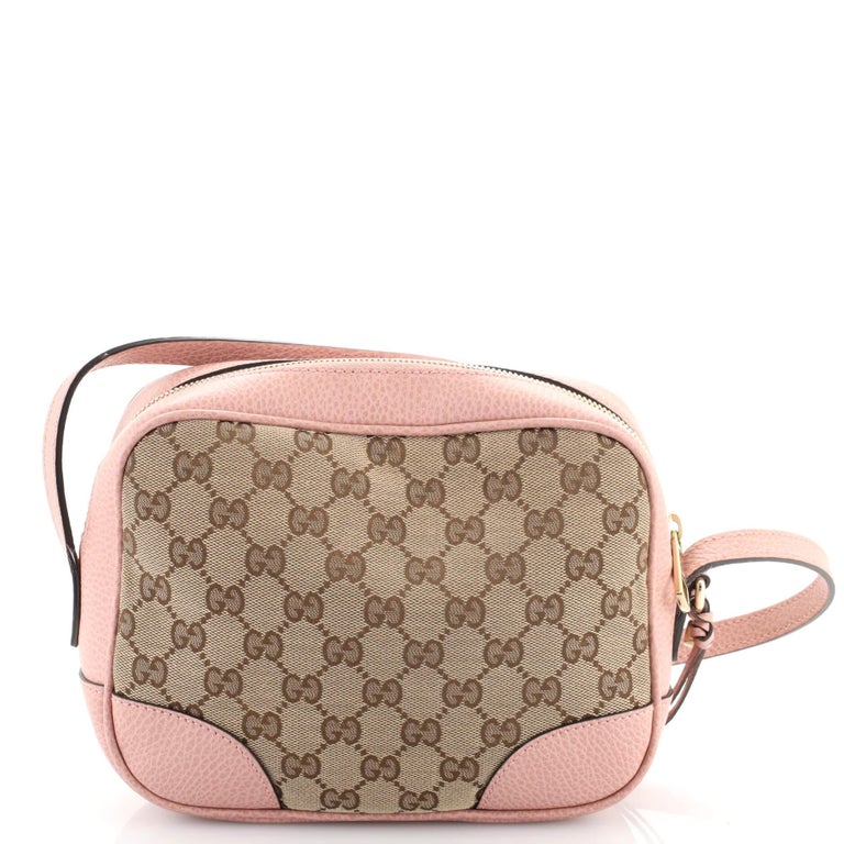 Gucci Bree Disco Crossbody Bag (Outlet) GG Canvas Mini For Sale at 1stDibs