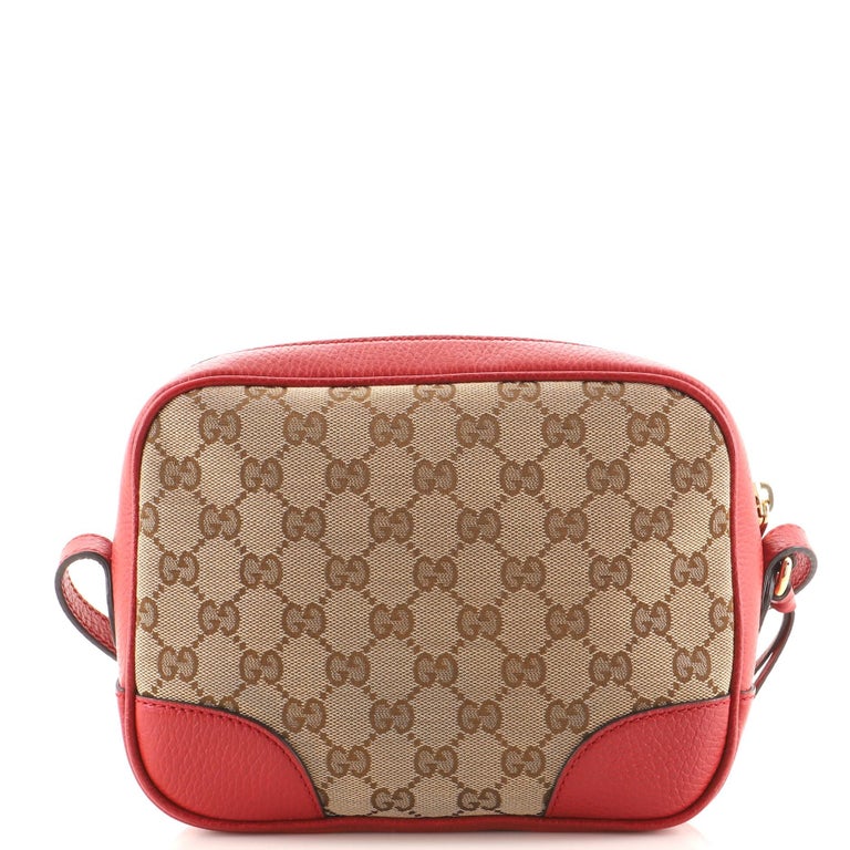 Gucci Bree Disco Crossbody Bag (Outlet) GG Canvas Mini For Sale at 1stDibs