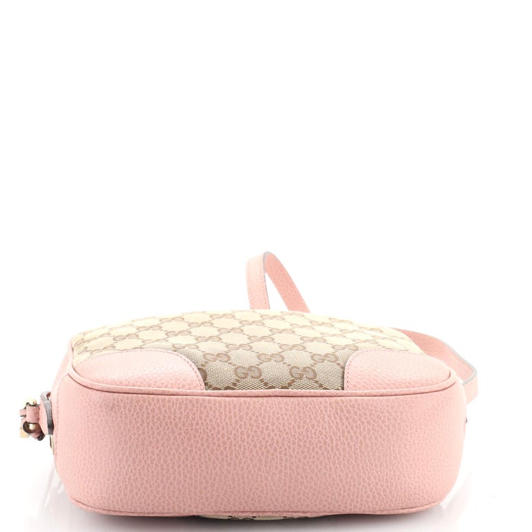 Gucci Bree Disco Crossbody Bag (Outlet) GG Canvas Mini For Sale at 1stDibs