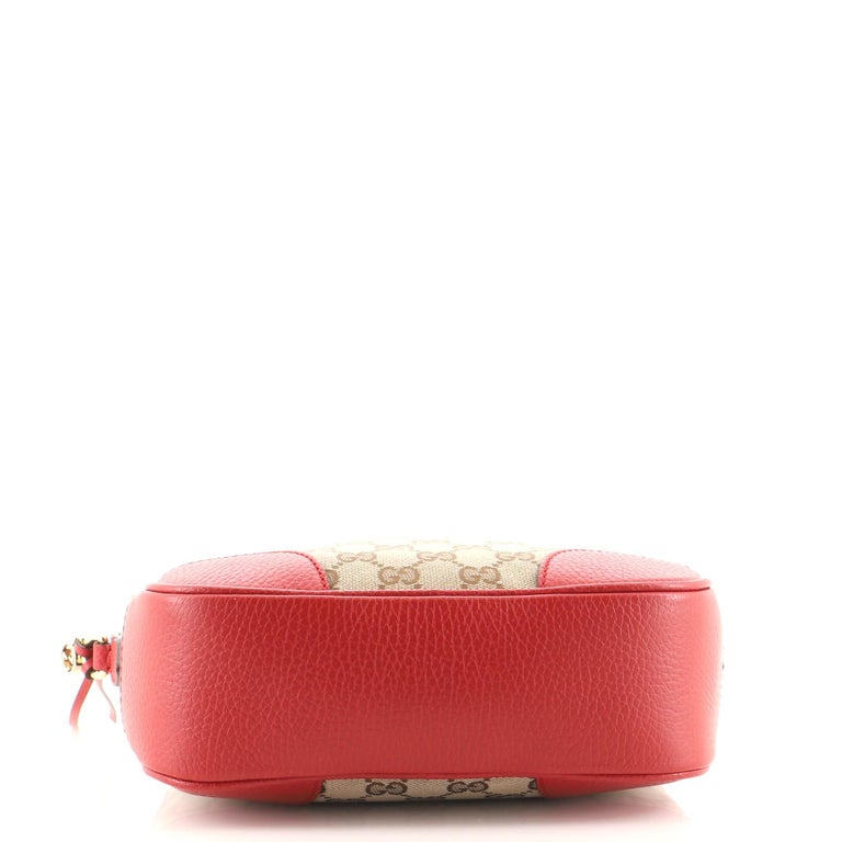 Gucci Bree Disco Crossbody Bag (Outlet) GG Canvas Mini For Sale at 1stDibs