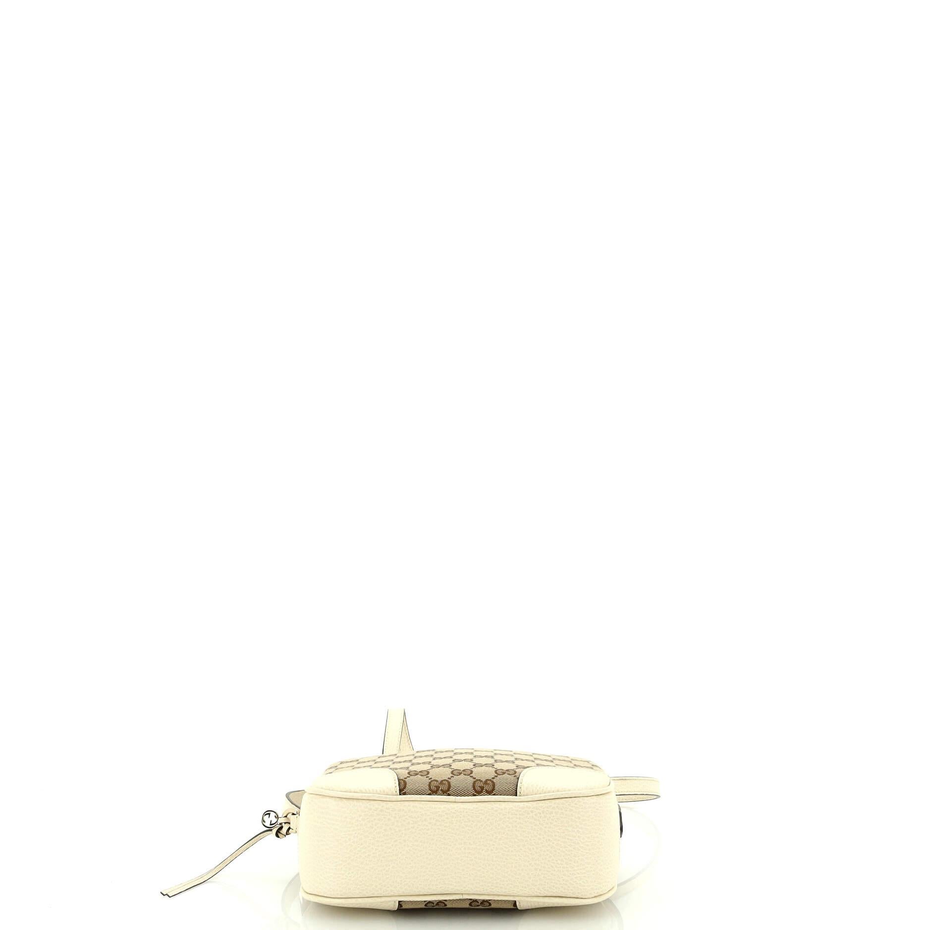 Gucci Bree Disco Crossbody Bag (Outlet) GG Canvas Mini For Sale at 1stDibs
