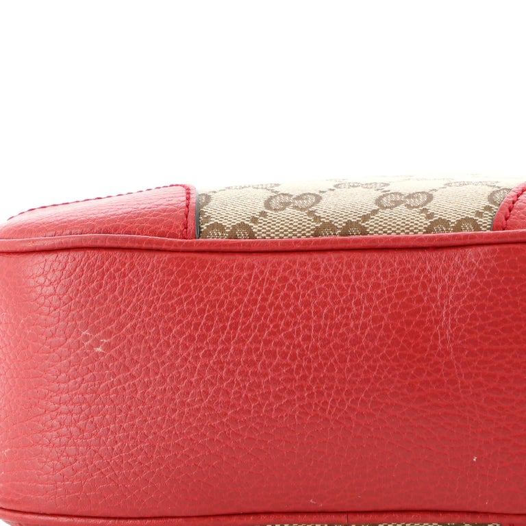 Gucci Bree Disco Crossbody Bag (Outlet) GG Canvas Mini For Sale at 1stDibs
