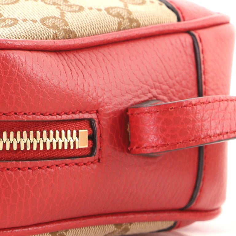 Gucci Bree Disco Crossbody Bag (Outlet) GG Canvas Mini For Sale at 1stDibs