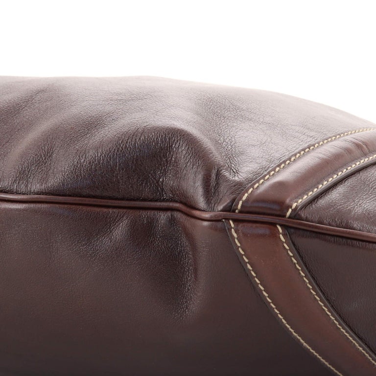 Gucci Britt Web Convertible Satchel Leather Medium For Sale at 1stDibs