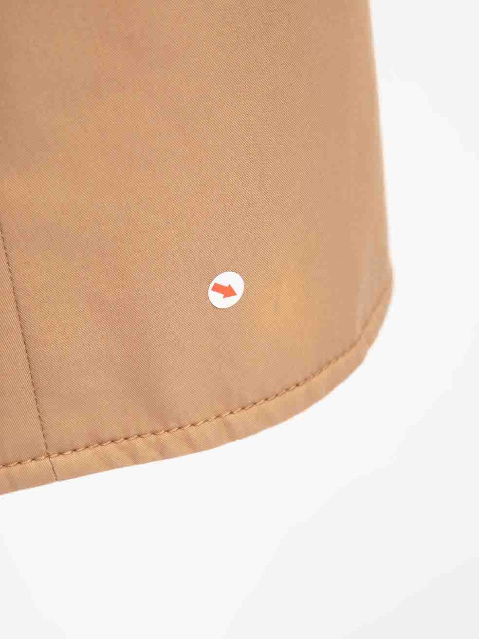 Gucci Brown Butterfly Detail Belted Trench Coat Size S at 1stDibs