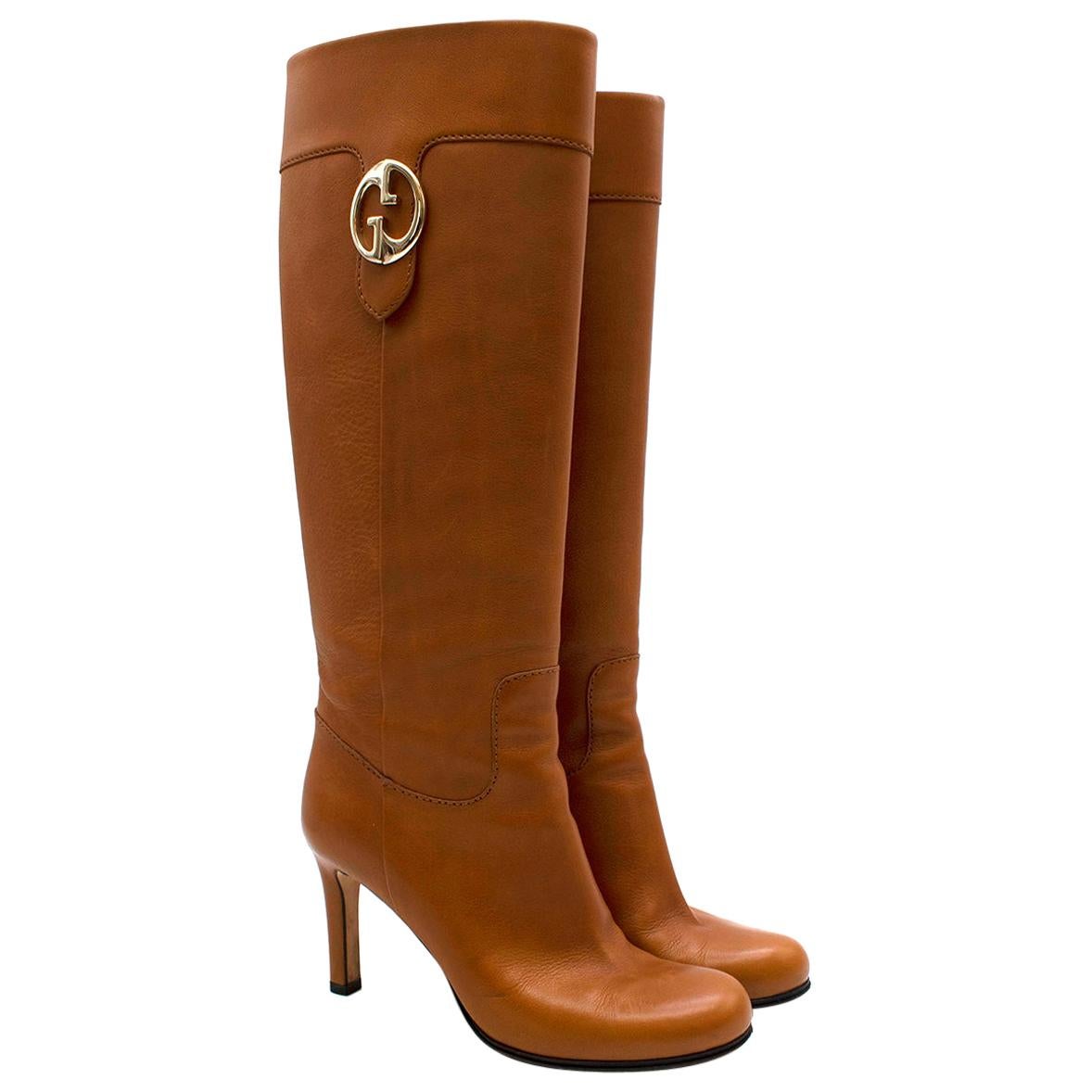 Gucci Gold Leather Floral Embroidered Espadrille Wedge Sandals Size 37. ...