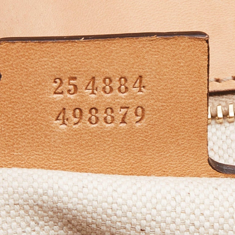 Gucci Brown Zebra Print Calf Hair and Leather Bamboo Top Handle Bag For ...