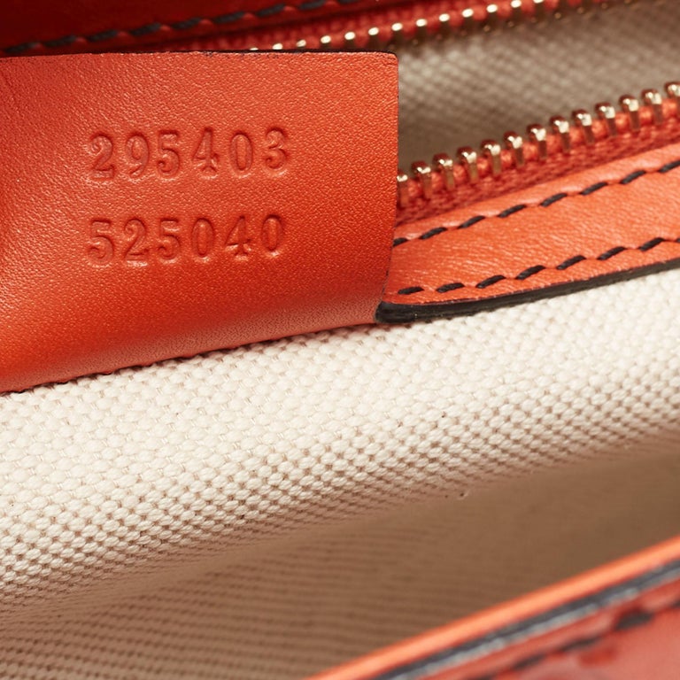 Gucci Burnt Orange Guccissima Leather Large Emily Chain Shoulder Bag ...