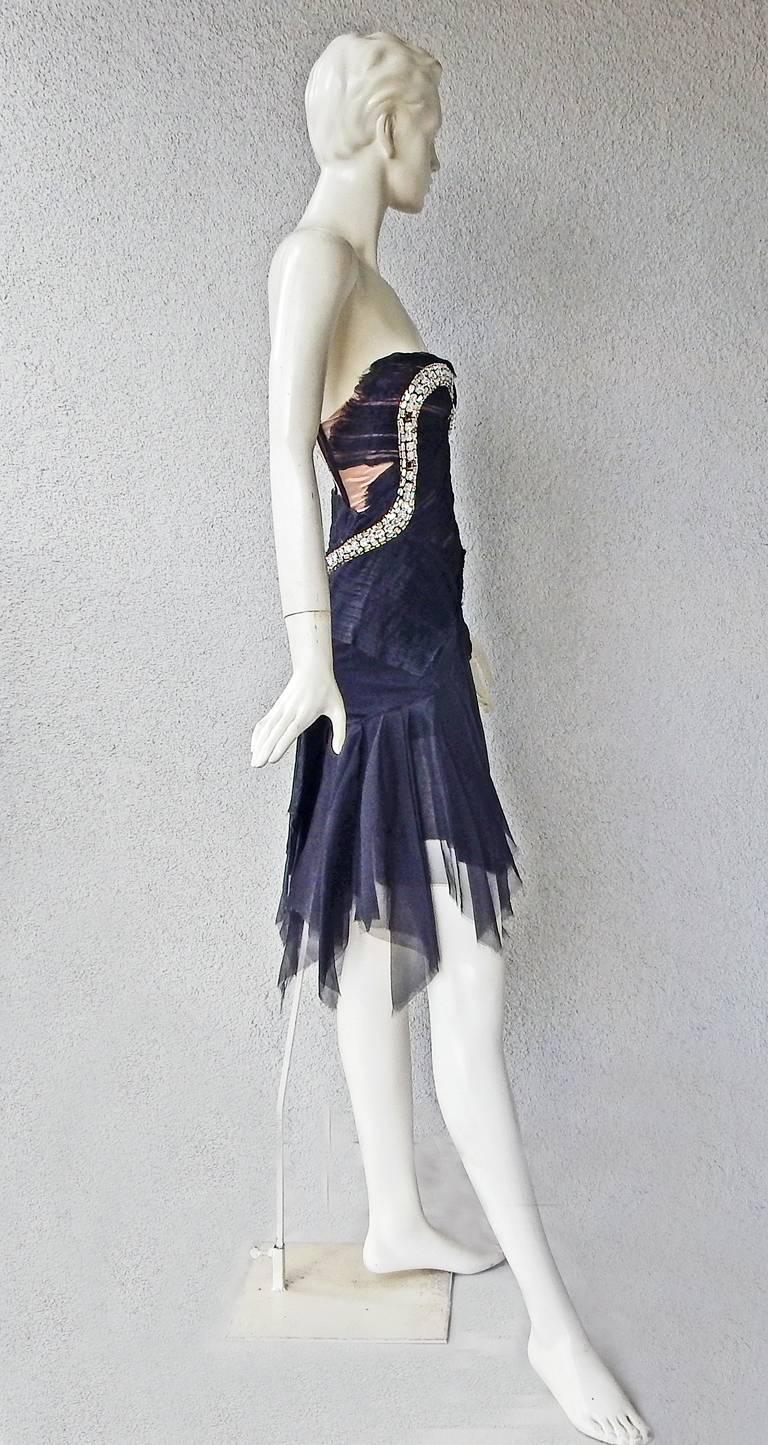 Gucci by Tom Ford 2004 Jeweled Snake Evening Dress NWT at 1stDibs