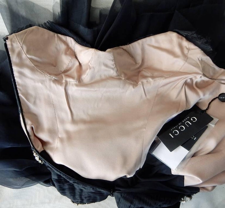 Gucci by Tom Ford 2004 Jeweled Snake Evening Dress NWT at 1stDibs