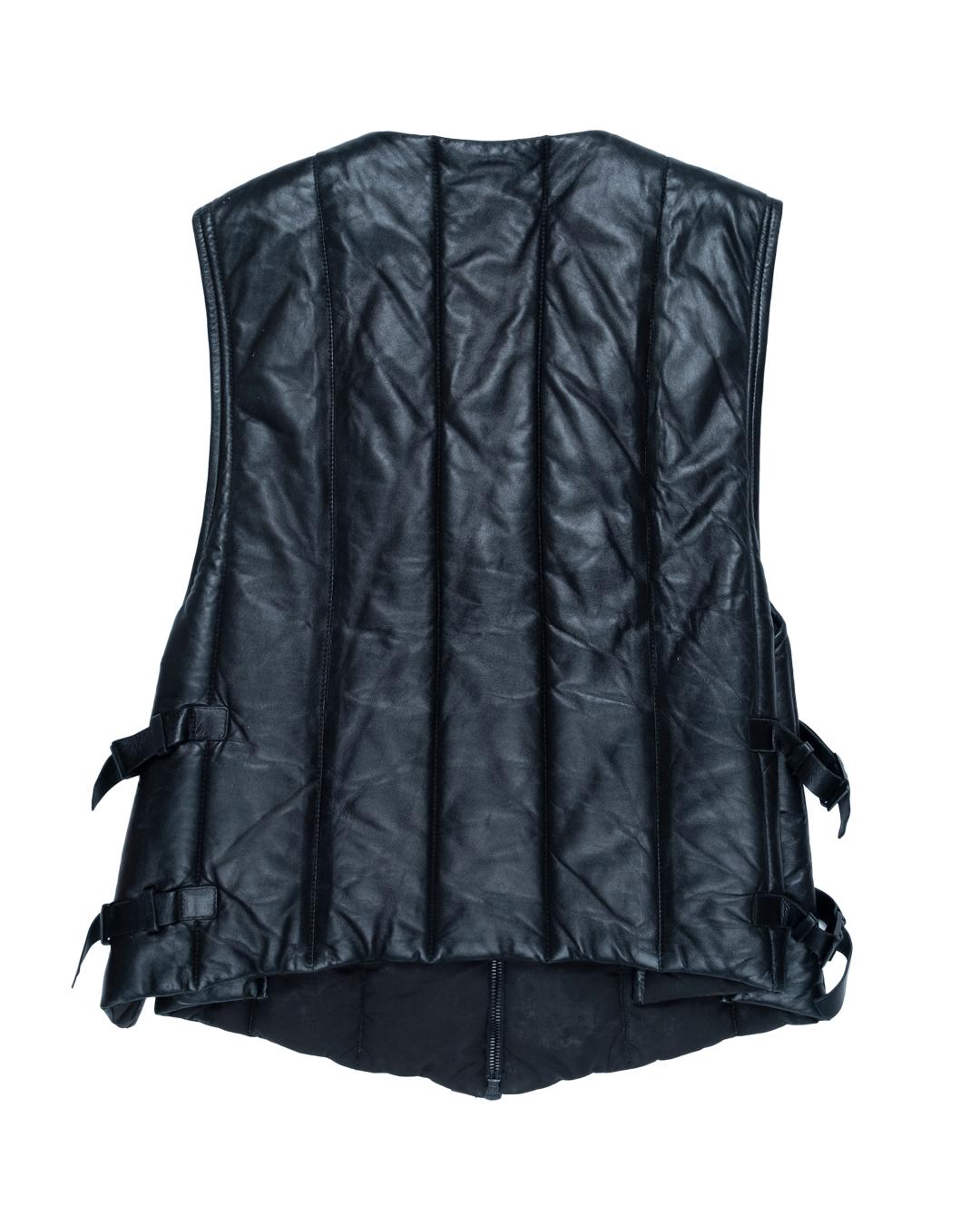 Gucci by Tom Ford AW1999 Leather Tactical Vest For Sale at 1stDibs