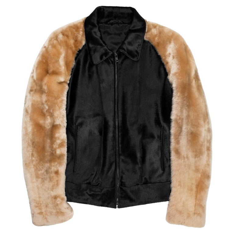 Gucci by Tom Ford AW1999 Pony Hair Jacket at 1stDibs