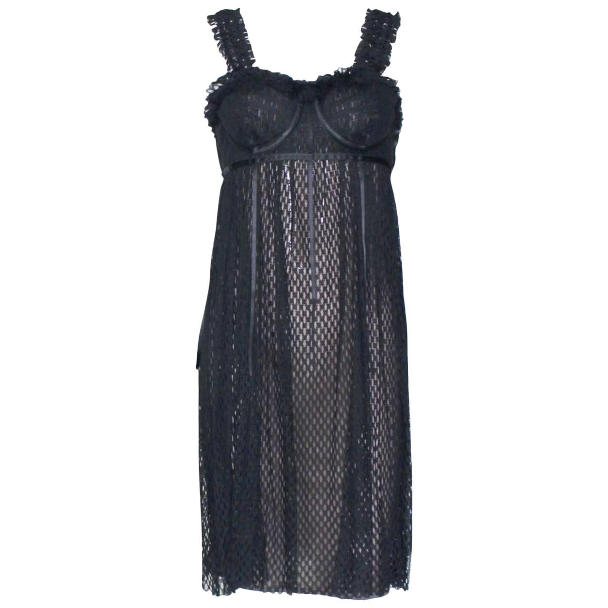 Stunning Gucci by Tom Ford 2001 Ruched Silk Corset Dress at 1stDibs ...