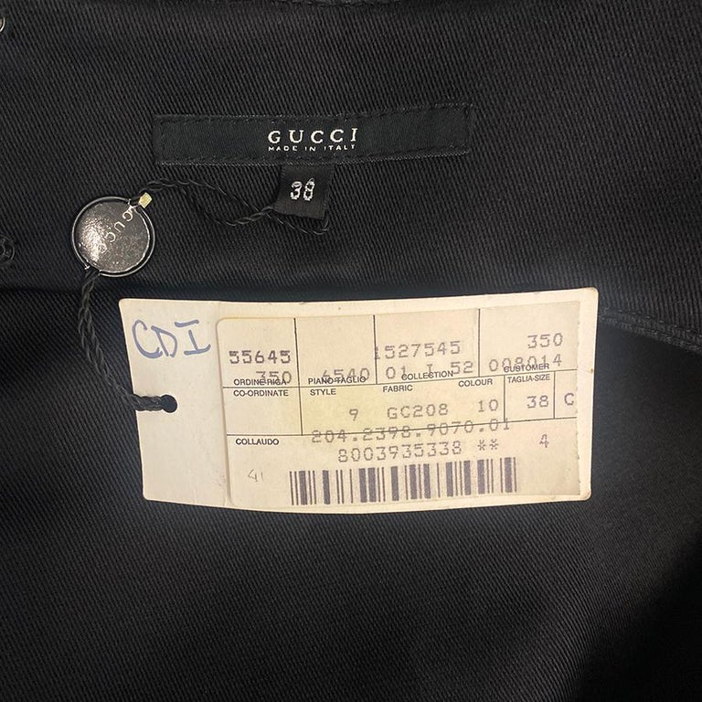 GUCCI BY TOM FORD F/W 2001 Runway Satin Dress - With Original Tags For ...