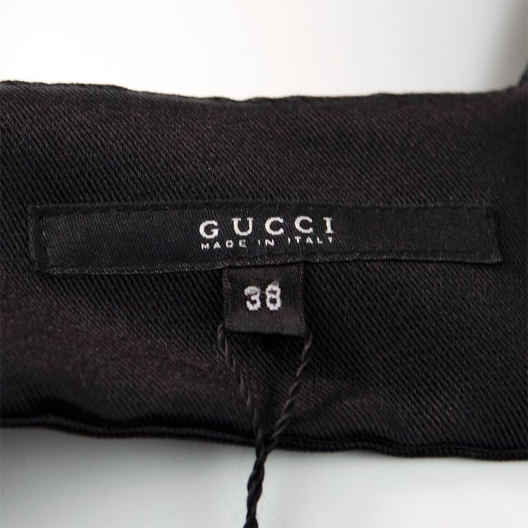 GUCCI BY TOM FORD F/W 2001 Runway Satin Dress - With Original Tags For ...