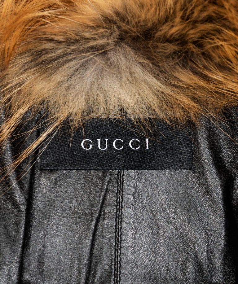Gucci by Tom Ford fur jacket, fw 1999 For Sale at 1stDibs