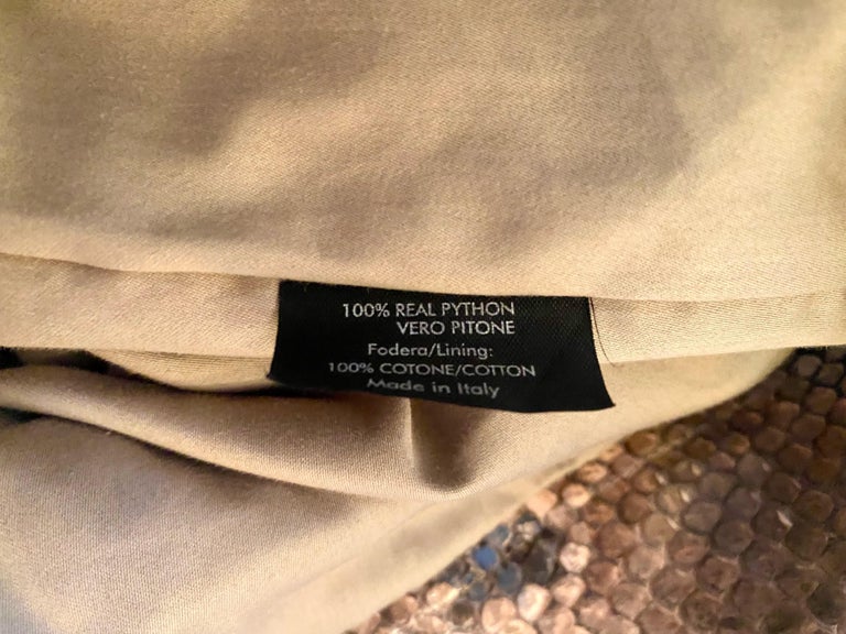 S/S 2000 Gucci by Tom Ford Python Flared Pants For Sale at 1stDibs