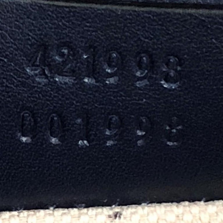 Gucci Cat Lock Shoulder Bag Embroidered Leather Medium at 1stDibs