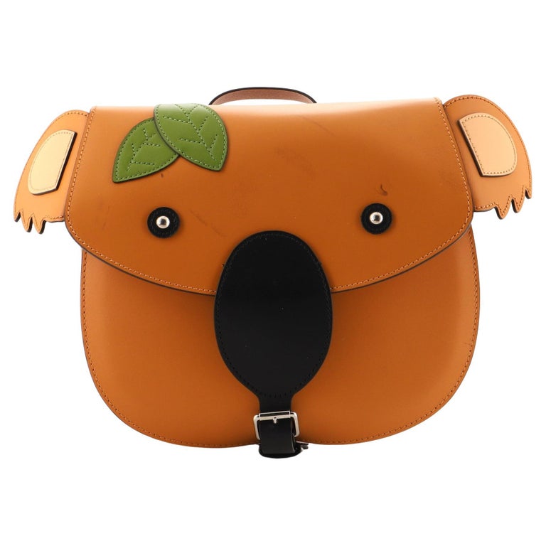 Gucci Children's Koala Backpack Leather For Sale at 1stDibs