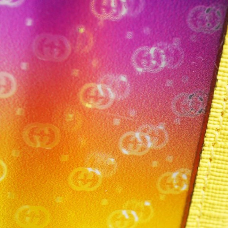 GUCCI clear tote GG Rainbow Womens tote bag 550763 yellow x Rainbow at ...