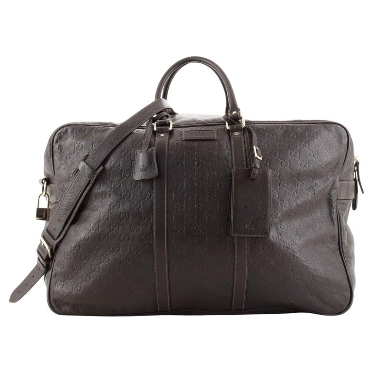 Gucci Convertible Briefcase Guccissima Leather XL at 1stDibs