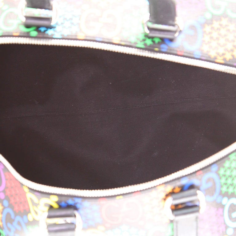 Gucci Convertible Duffle Backpack Psychedelic Print GG Coated Canvas ...
