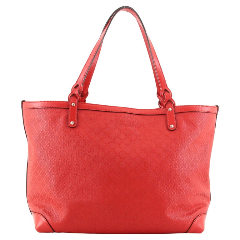 Gucci Craft Tote Diamante Leather Medium For Sale at 1stDibs