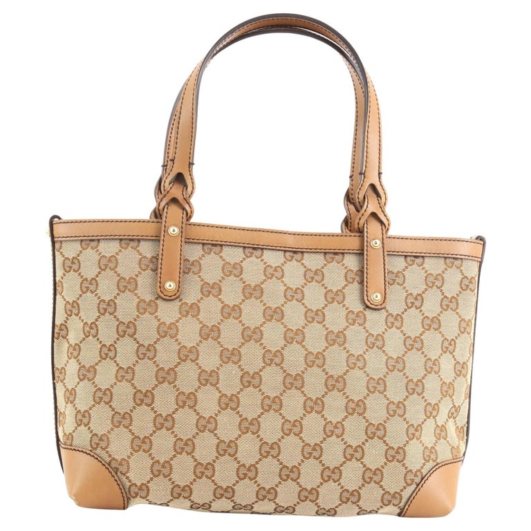 Gucci Craft Tote GG Canvas Small For Sale at 1stDibs