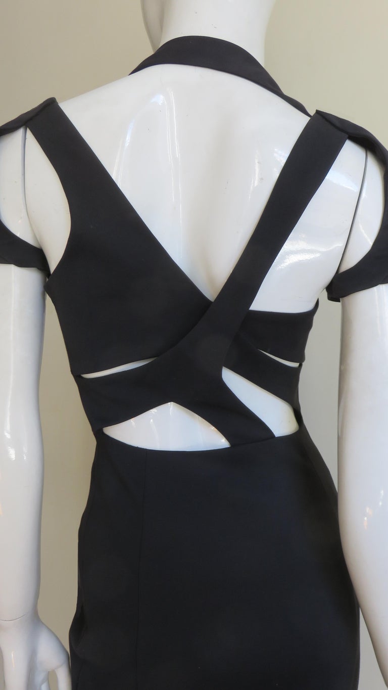 Gucci Cut out Bodycon Dress S/S 2010 For Sale at 1stDibs