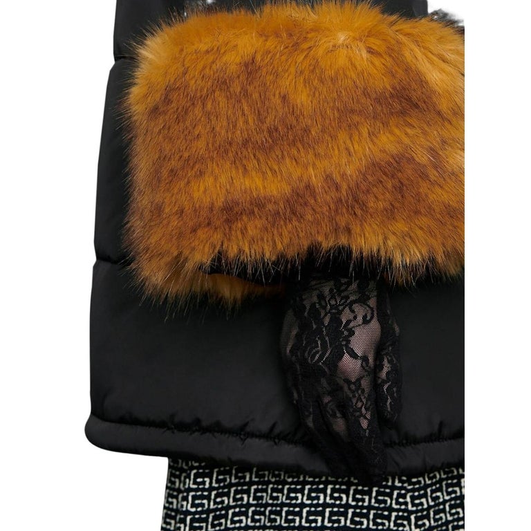 Gucci Detachable Sleeves Padded Jacket IT42 For Sale at 1stDibs