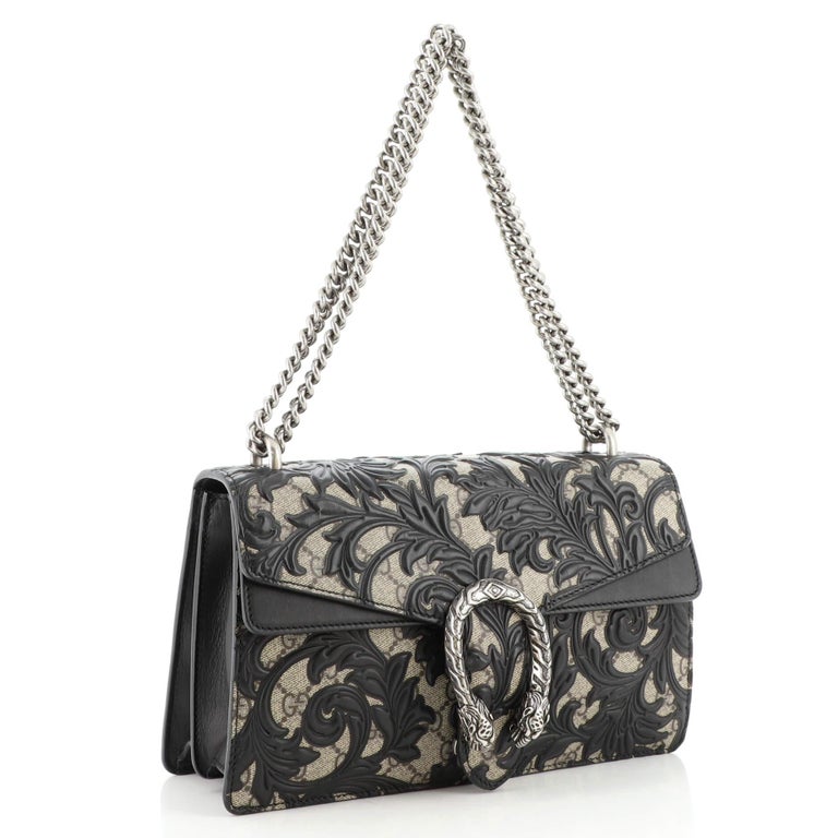 Gucci Dionysus Bag Arabesque GG Coated Canvas Small at 1stDibs