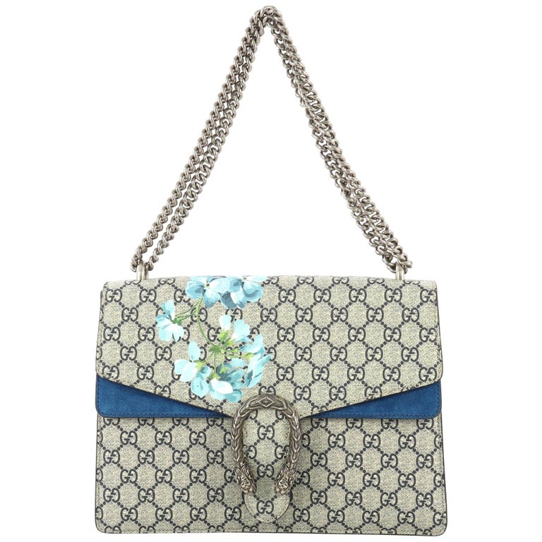 Gucci Dionysus Bag Blooms Print GG Coated Canvas Medium at 1stdibs