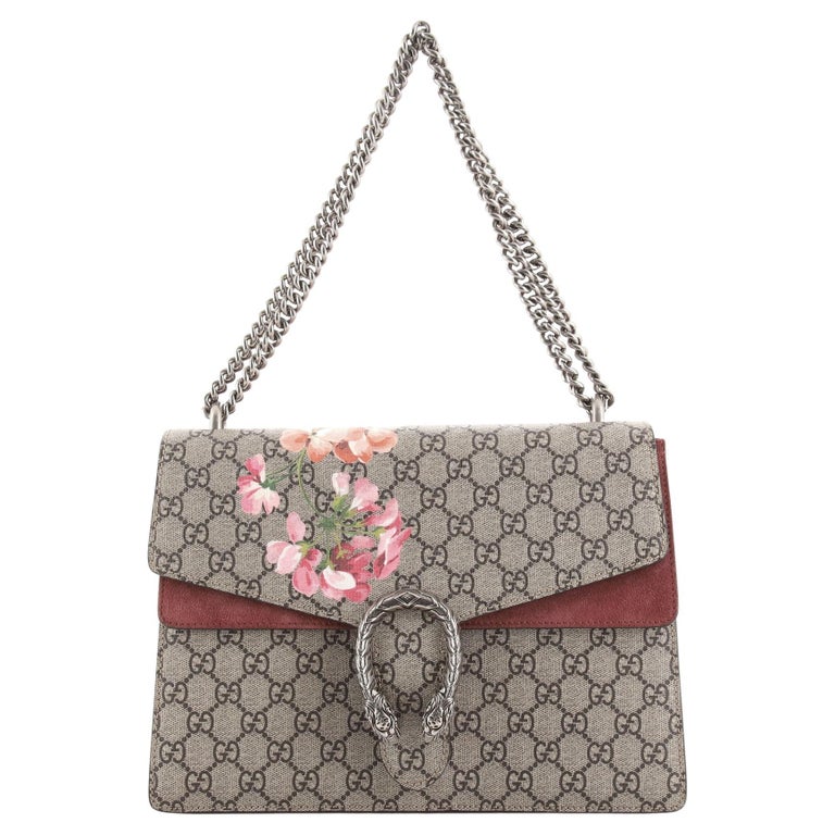 Gucci Dionysus Bag Blooms Print GG Coated Canvas Medium at 1stDibs