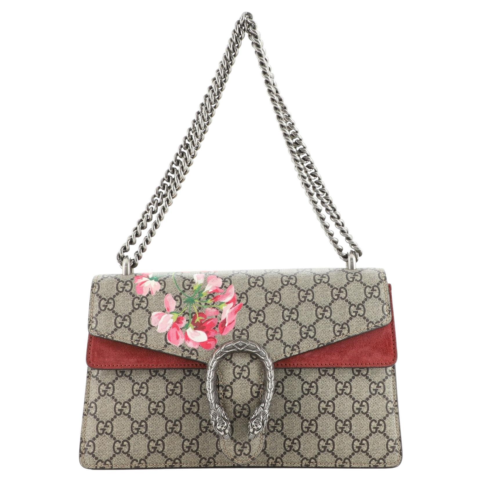 Vintage Gucci 1970's Whale Pattern Canvas and Leather Bag at 1stDibs ...