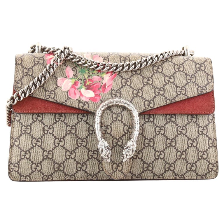 Gucci Dionysus Bag Blooms Print GG Coated Canvas Small For Sale at 1stDibs