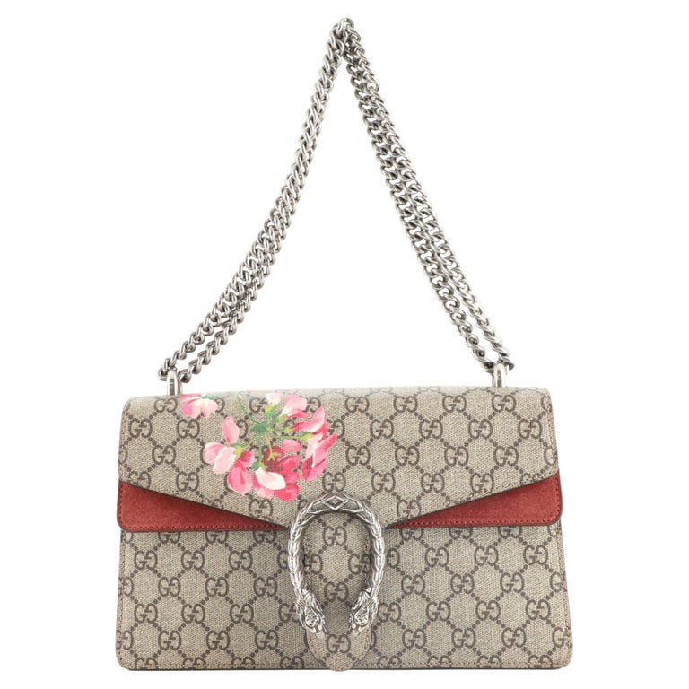 Gucci Dionysus Bag Blooms Print GG Coated Canvas Small For Sale at 1stDibs