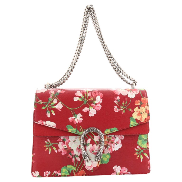Gucci Dionysus Bag Blooms Print Leather Medium For Sale at 1stDibs