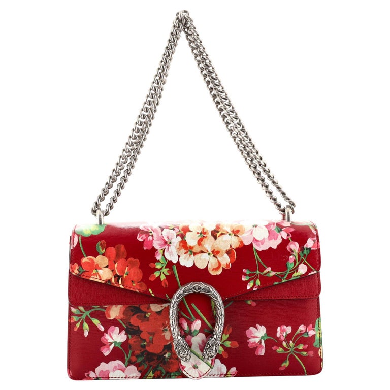 Gucci Dionysus Bag Blooms Print Leather Small at 1stDibs