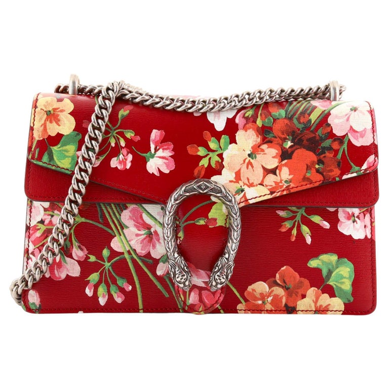 Gucci Dionysus Bag Blooms Print Leather Small at 1stDibs
