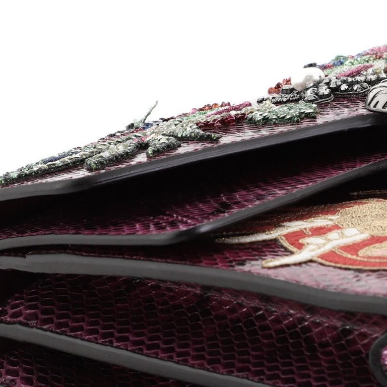 Gucci Dionysus Bag Embellished Python Medium at 1stDibs