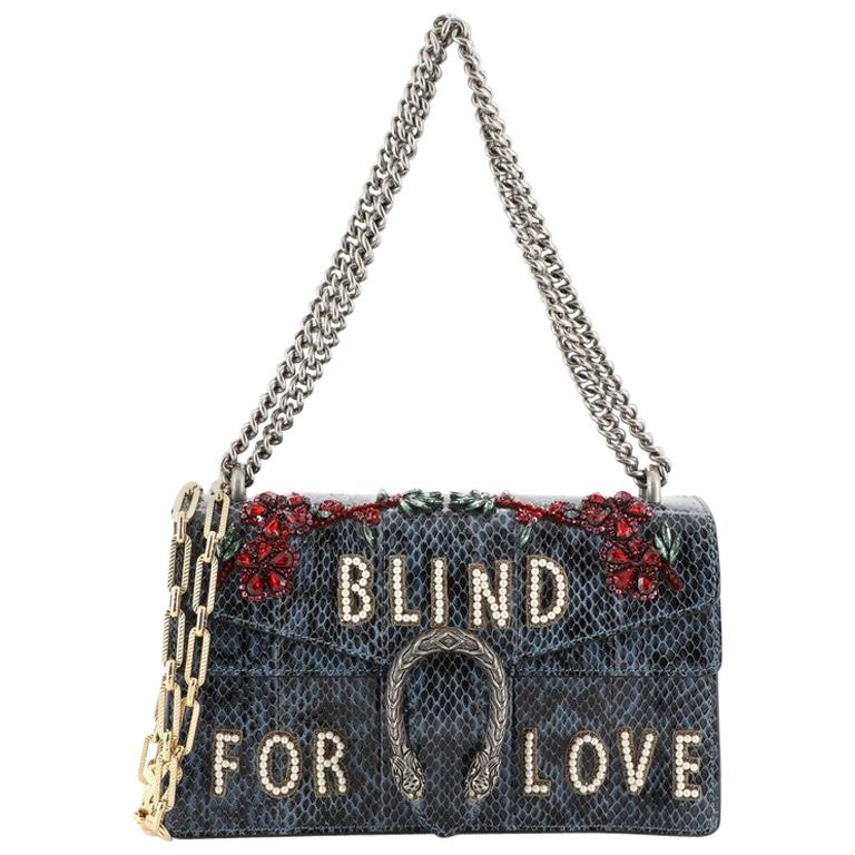 Gucci Dionysus Bag Embellished Python Small at 1stDibs