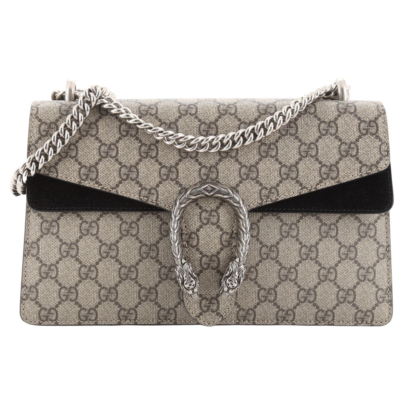 Gucci White Leather Large Techno Horsebit Flap Shoulder Bag For Sale at ...