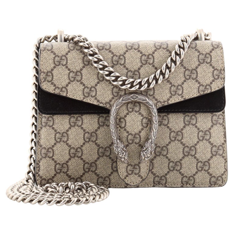 Gucci Dionysus Bag GG Coated Canvas Mini For Sale at 1stDibs
