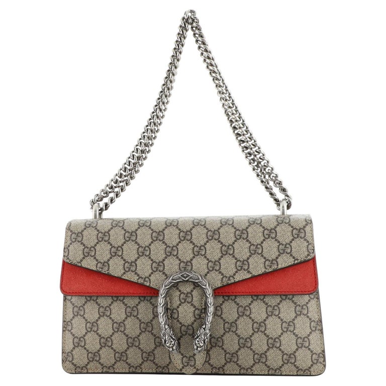 Gucci Dionysus Bag GG Coated Canvas Small For Sale at 1stDibs