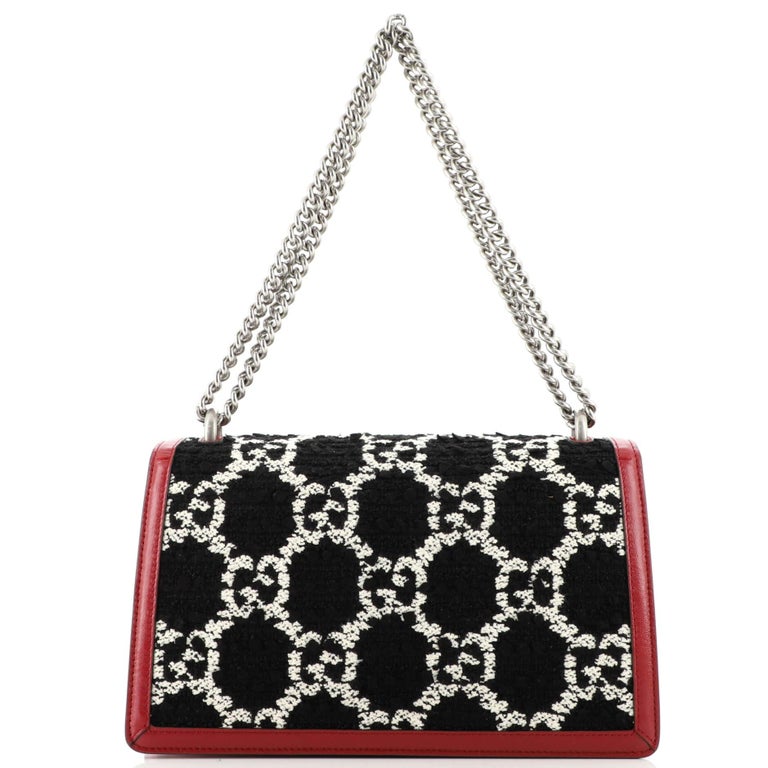 Gucci Dionysus Bag GG Tweed Small For Sale at 1stDibs