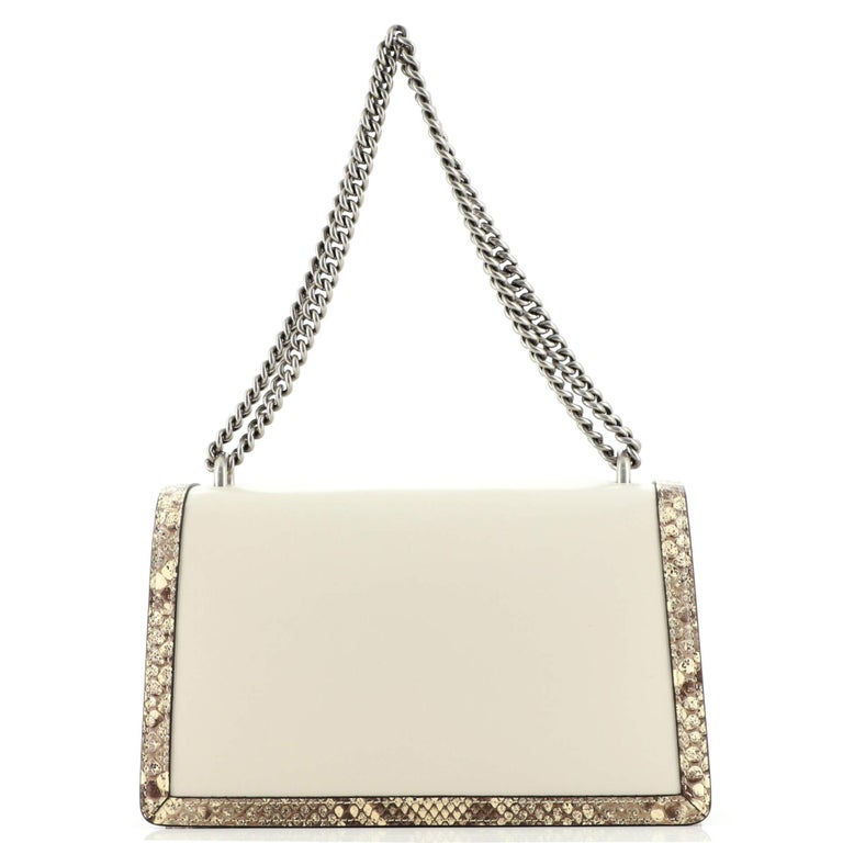 Gucci Dionysus Bag Leather with Python Small For Sale at 1stDibs